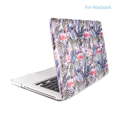 China Print design zebra and egrets abstract pattern PC case for Macbook, Laptop for Notebook Case shell for sale