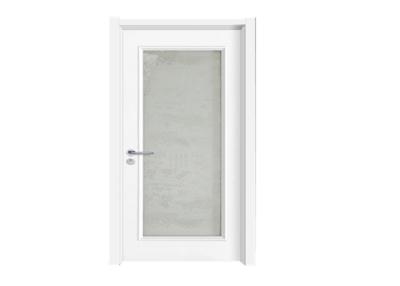 China Hot Sales Oak Wood Veneer Painted two Panel Door Maximum Size 2350*1100mm for sale