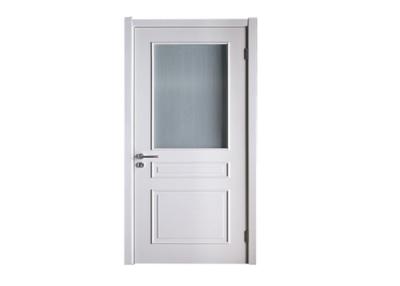 China Hot Sales Oak Wood Veneer Painted two Panel Door Maximum Size 2350*1100mm for sale