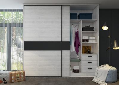 China Sliding Bedroom Furniture Wardrobe Home Hotel Customized Size 9mm Particleboard for sale