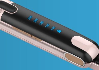 Quality Ceramic Plates Zero Gap 230 Degree Anion Hair Straightener for sale