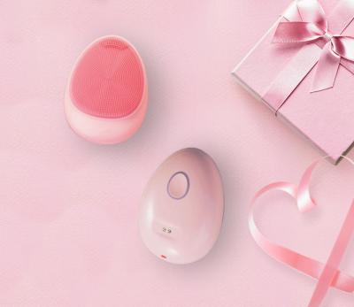 Cina 8000 volte per pulitore facciale ultrasonico del silicone di Min High Frequency Vibration Wireless in vendita