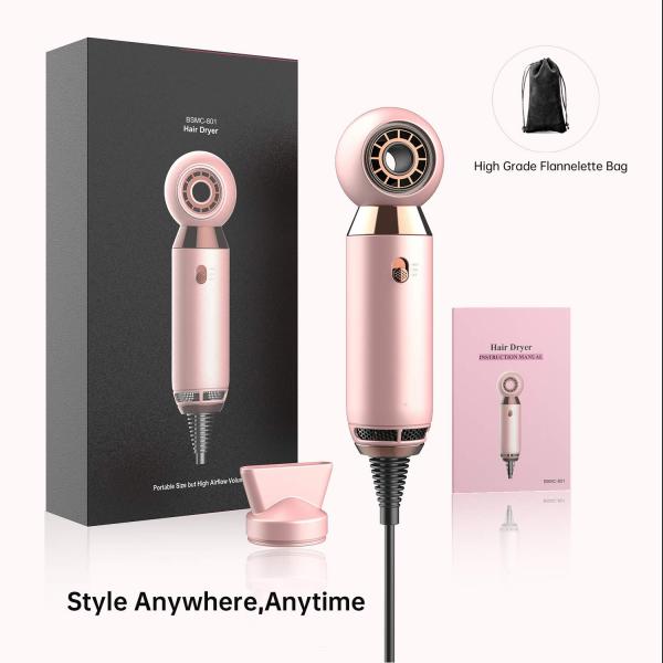 Quality Salon 60Hz 800W Mini Portable Hair Dryer For Hair Styling for sale