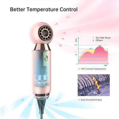 Cina ventilatore portatile dei capelli di 20*5cm Mini Moisturizing Electric 800W in vendita
