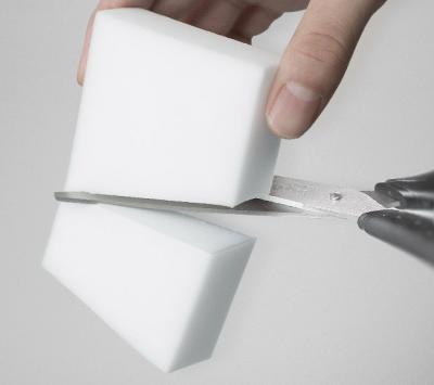 China Puyang HONESTAR only need water cleaning melamine foam sponge /magic sponge for sale