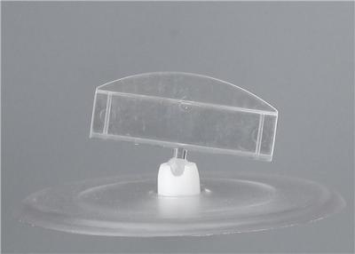 China Clear Plastic Clip Sign Holders Display / Price Tag Holder Clip For Store for sale