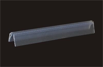 China Plastic Extruded Data Strip Label Holder , Shelf Label Holders for sale
