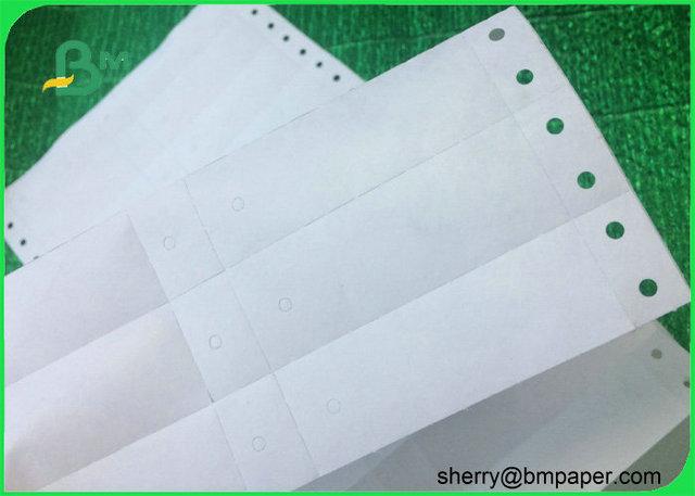 1025D Waterproof Coated Tyvek Paper Self-adhesive Fanfold Barcode Labels 