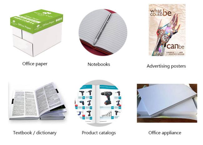 White bond paper