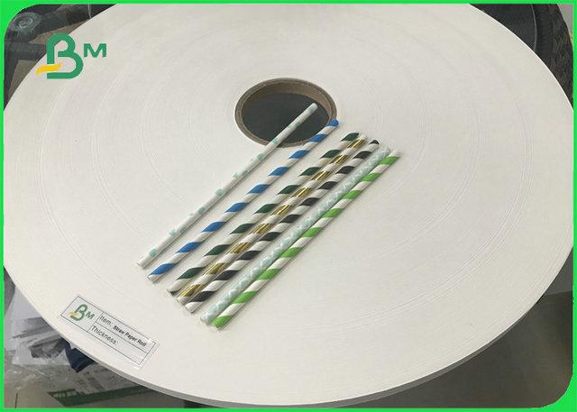 14mm 15mm 60gsm White Kraft Paper With Food Grade Certification for food wrapping