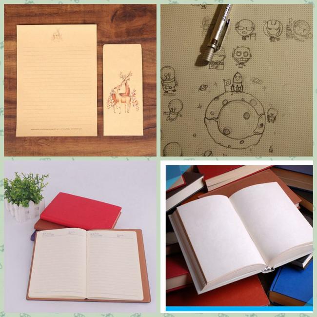 cream paper