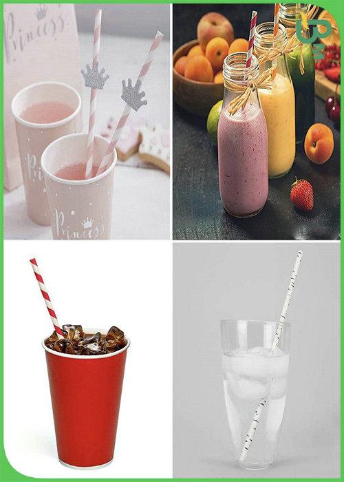 printed straw paper