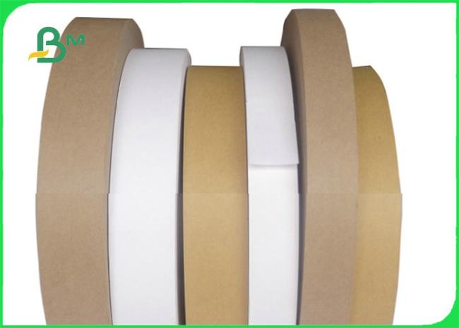 14mm FDA Middle /  Inner 120gsm Straw Paper Roll 100% Recycled and Eco Friendly 