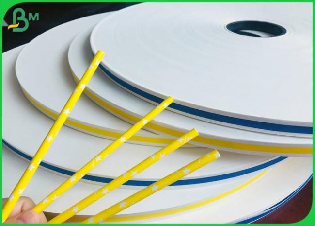 Water Resistant Color Printed Straw Paper with Roll width 15mm to 600mm 