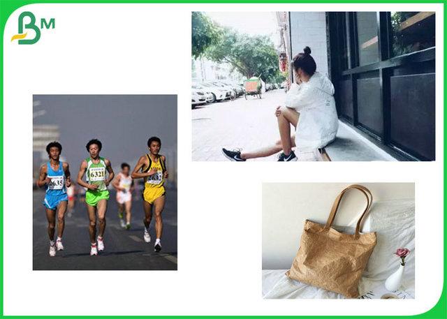 100% Recyclable And Silk surface Tyvek Fabric For Making Clothes Or Bags