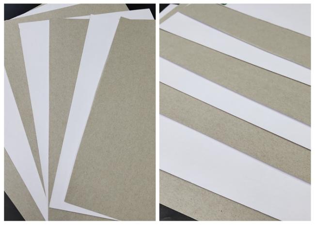250GSM 350GSM 450GSM One Side Coated Duplex Board One Side Gray For Printing
