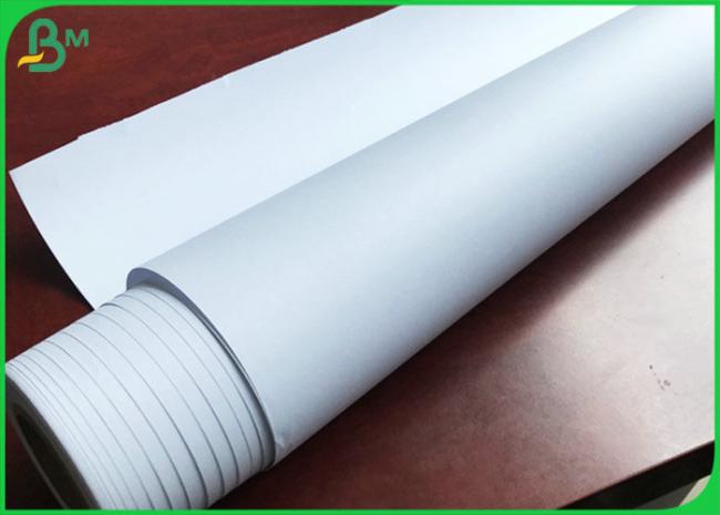 80GSM Inkjet CAD Paper 24" 36" 42" Wide Format Plotter Paper Custom Width 