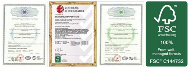 Pure Wood Pulp Glossy Couche Paper Coated 135gsm To 300gsm For Magazines