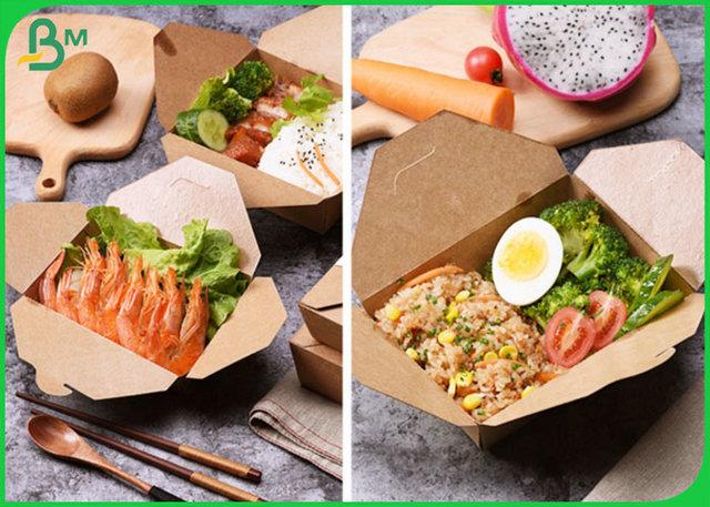 Foodgrade And Greaseproof PE Laminated Kraft Paper Roll For Lunch Box