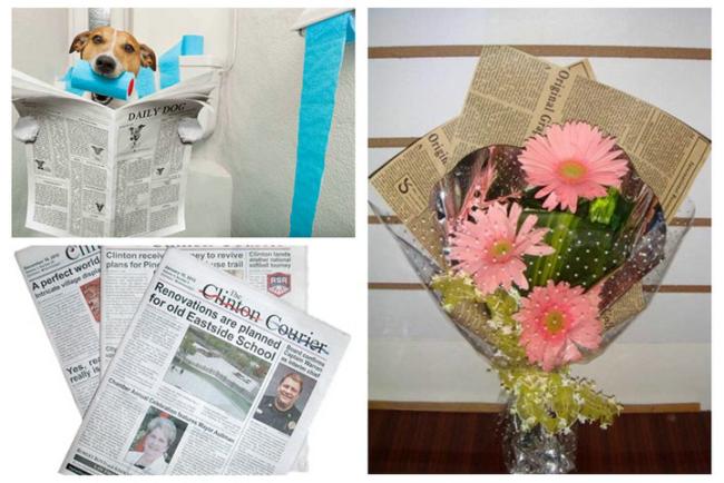 Biodegradable Grade A Uncoated Newsprint Paper 45gsm In Sheet Customized