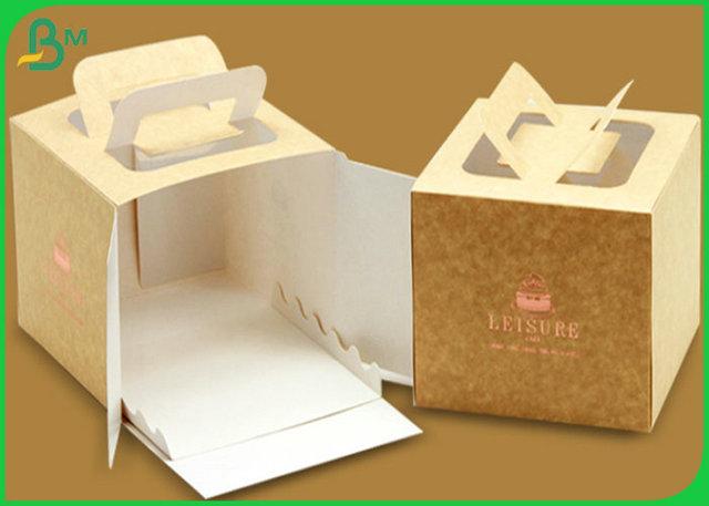 FSC Virgin Pulp Coated Kraft Paper Board For Lunch Box Material