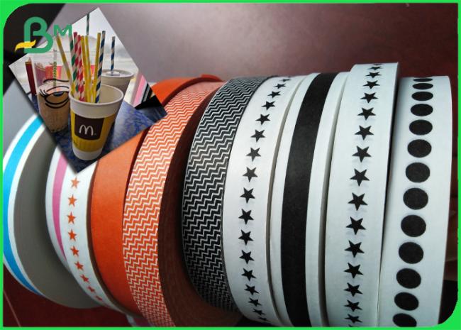 Biodegradable Kraft Paper For Drinking Straws With Custom Size in Roll