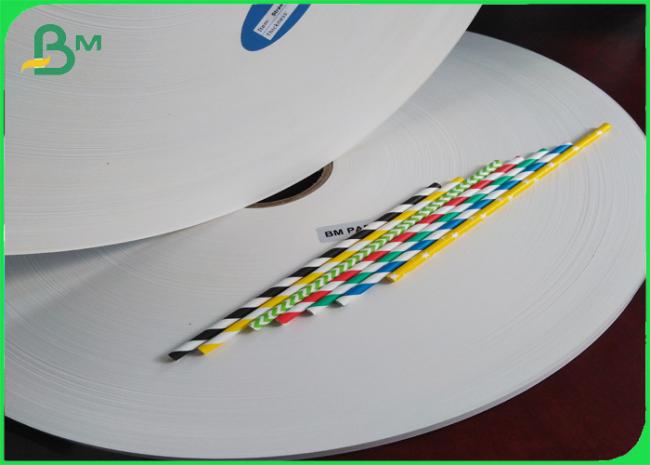 Biodegradable Kraft Paper For Drinking Straws With Custom Size in Roll