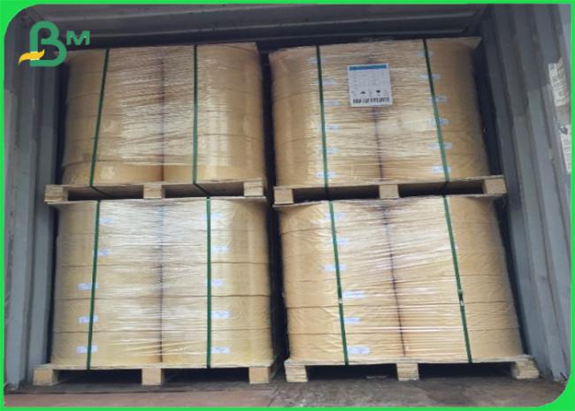 Biodegradable Kraft Paper For Drinking Straws With Custom Size in Roll