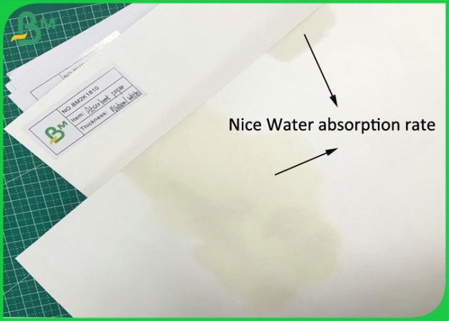 Coaster Material Sheet 70 * 100CM 0.7MM 1.4MM Absorbent Paper for Seal gasket