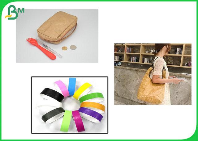 Purely Fabric Waterproof Tyvek Printer Paper Roll For Bag Material