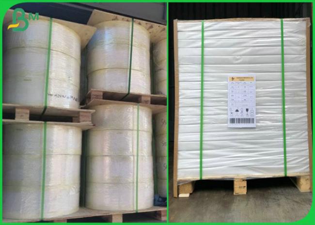 Mineral - Based Nature White Unbleached Stone Paper 120um Waterproof paper sheet