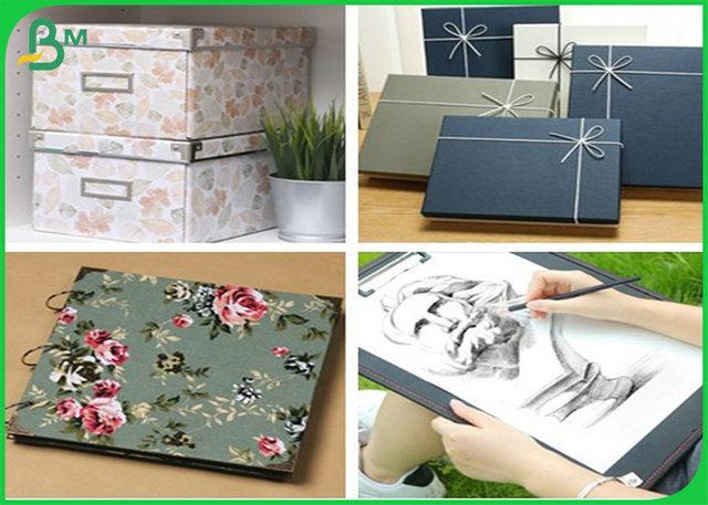 Moisture Proof Featured 1.0MM Grey Chipboard For Hardcover Notebook