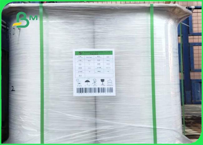 28GSM 30MM 39MM 53MM Good Runnability Straw Wrapping Paper For Wrapping Straws
