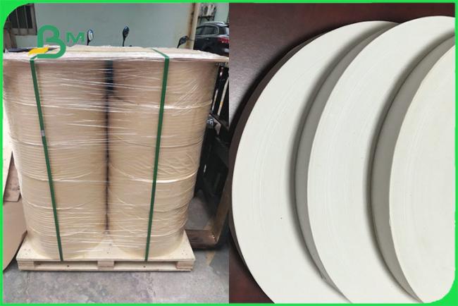 FDA SGS Certified White Brown Drinking Straw Paper Rolls 60gsm 15mm - 600mm For Sale