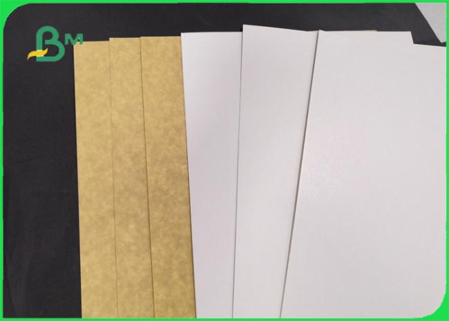 One Side Clay Coated Bleached White Top Kraft Back Liner Paper For Food Package