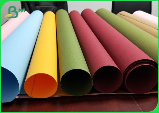 Wear Resistance Eco - Friendly Material Washable Kraft Paper Fabric Soft & Textured