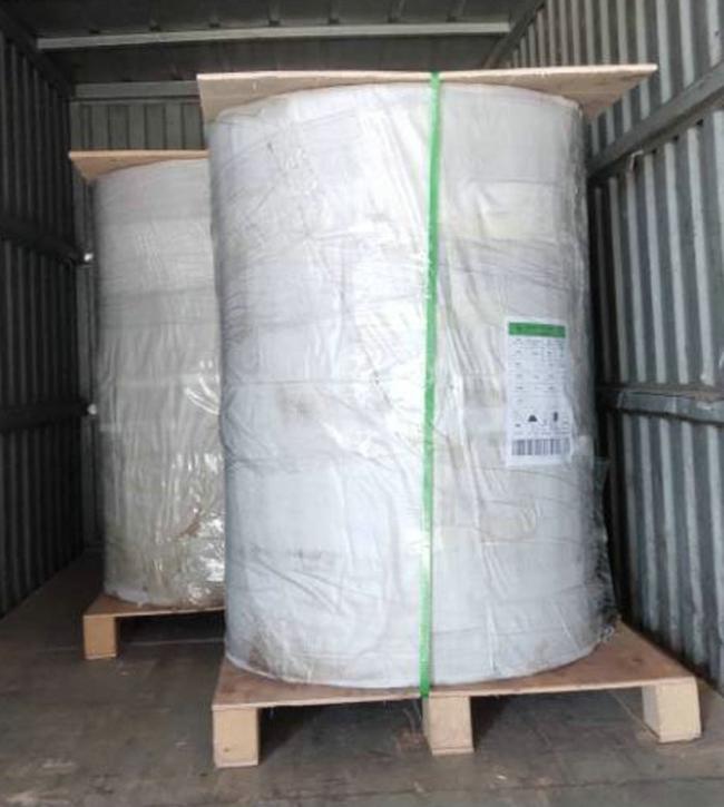 Food Grade 35g 40g 45g Freezer Bleached Kraft Paper Roll For Margarine Wrapping