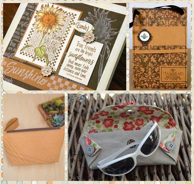 110 Yards Reusable And Durable Kraft Tex Paper Fabric For Handbags 0.55mm