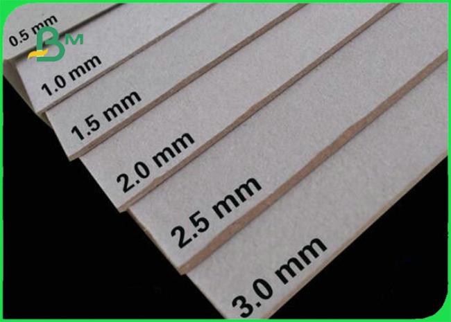  FSC Rigid Grey Laminated Book Binding Board For Puzzle 1.2mm 1.5mm 2.0mm