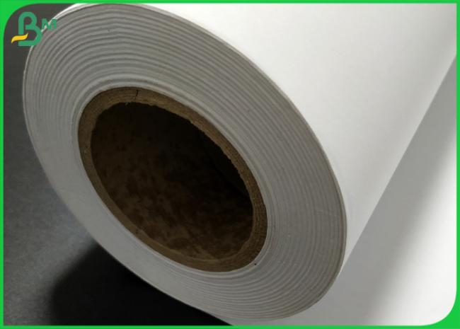 2 Inch 3 Inch Core Uncoated CAD Plotter Paper Roll For Engineering Design
