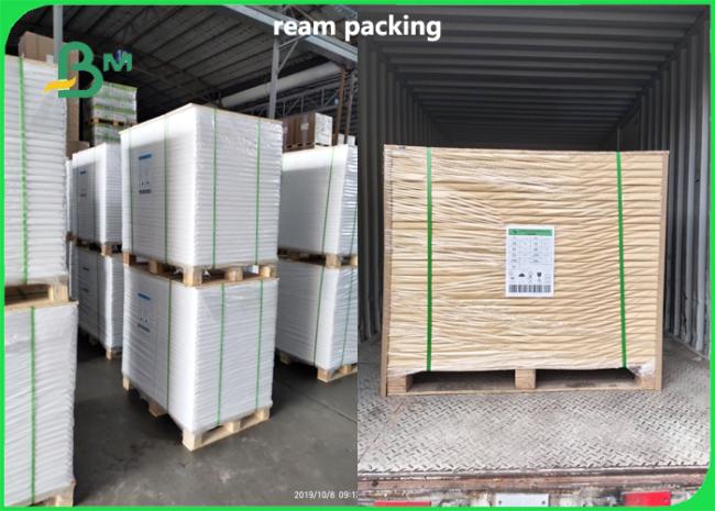120gsm Double sides Coated White brochure Paper C2S printing paper