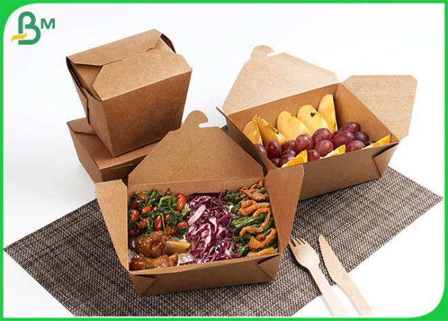 Eco-Friendly Kraft Paper 300 GSM With Single Food Grade PE Coated 15 Gram