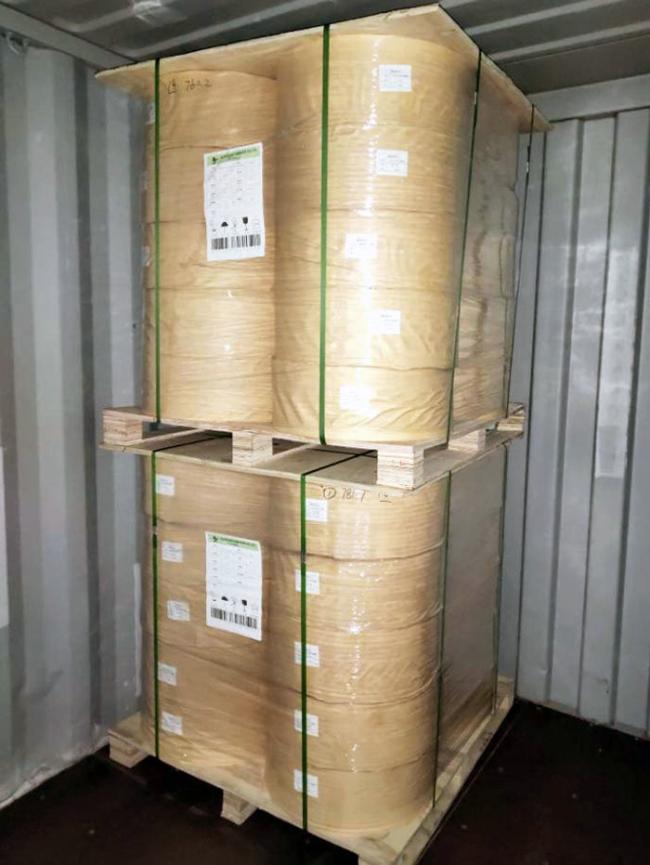 Biodegradable solid colour Straw Paper 15mm Width Roll For Making Drink Straw Tube