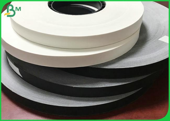 Biodegradable solid colour Straw Paper 15mm Width Roll For Making Drink Straw Tube