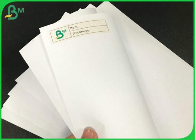 Long Grain White Plain 60g 70g 80g Rolls Woodfree Paper For Offset Printing 