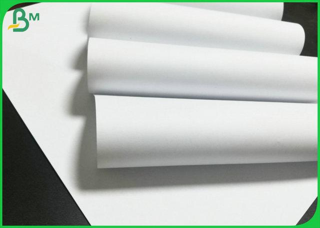 Smooth 700mm Roll Uncoated Woodfree Paper 60g For School Book Printing