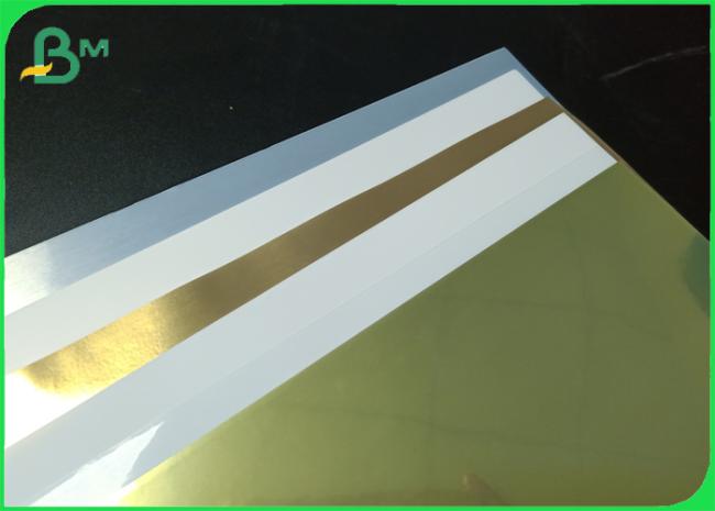 Single Side Glossy Mirror Coated Kraft Paper With Release Paper