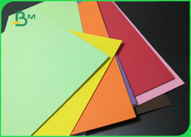 180gsm Colored Folding Paper For DIY Craft A1 A3 A4 Size High Stiffness
