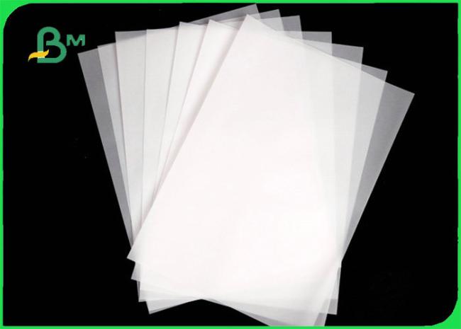  FSC 53gsm Translucent White Tracing Paper For Book Insert A4 A5 Size