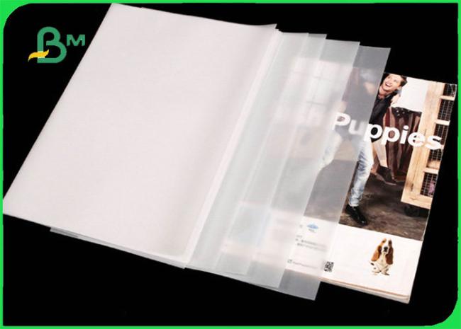  FSC 53gsm Translucent White Tracing Paper For Book Insert A4 A5 Size